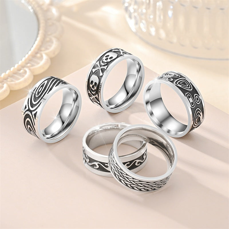 Anillos de acero inoxidable moderno – SAMSA